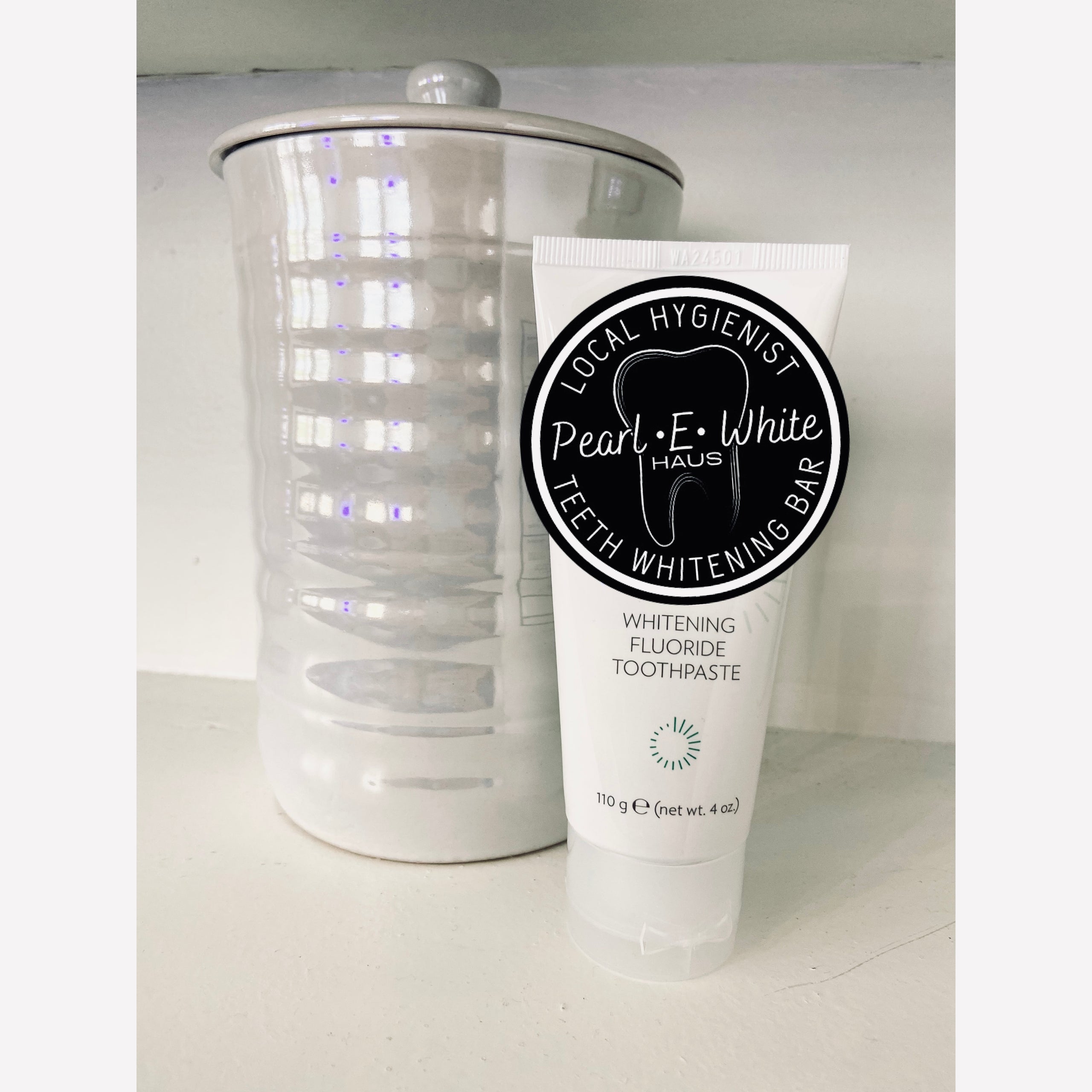 Whitening Toothpaste | Pearl•E•White Haus